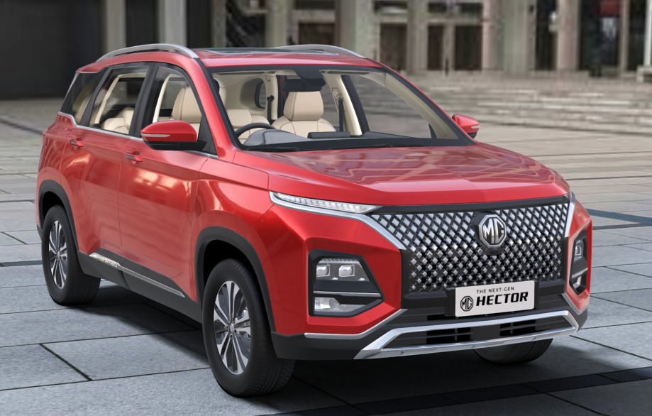 MG Hector Plus Colours - 8 Hector Plus Colour Options in India